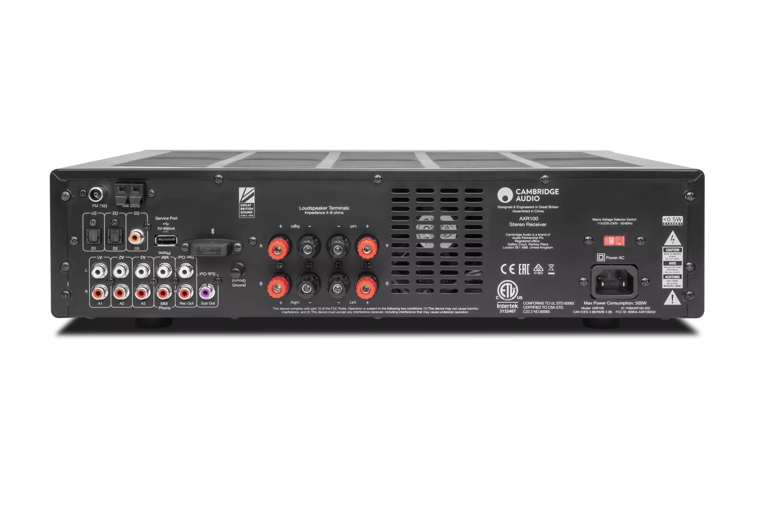 Cambridge Audio AXR100 FM/AM Stereo Receiver - StereoPlus